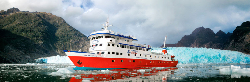 Navio Skorpios = viagem com vista para as belezas da Patagônia Chilena