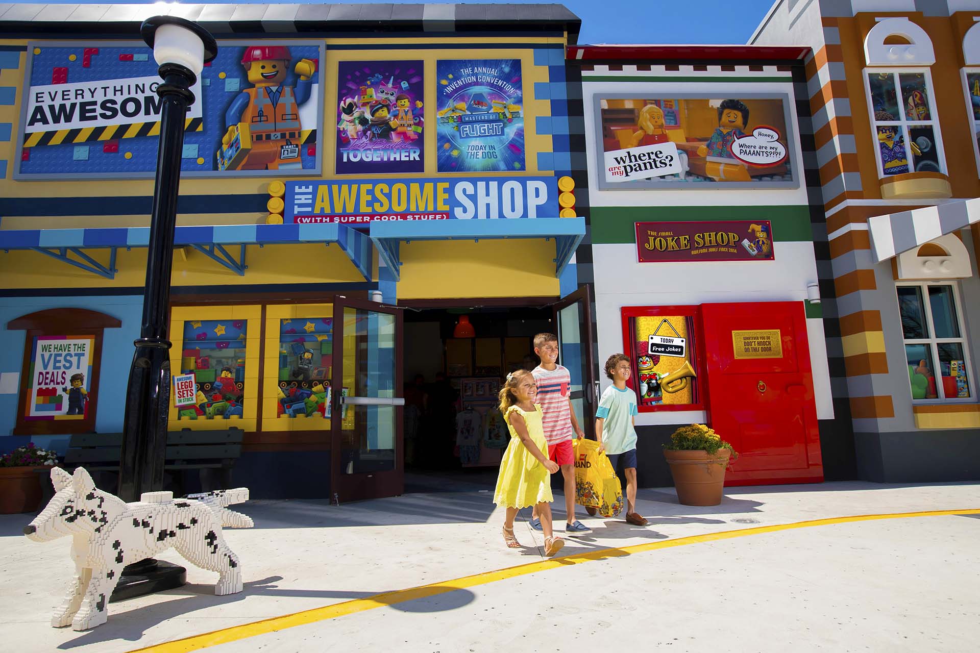 Lego Movie World estreia no Legoland Florida Resort - Travel3